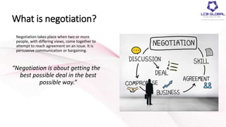 Negotiation skills | PPTX