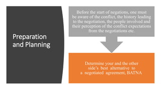 Negotiation skills | PPTX