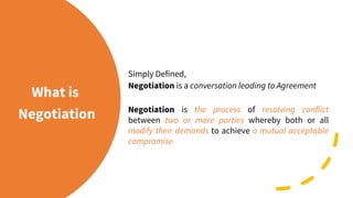Negotiation Skills | PPT