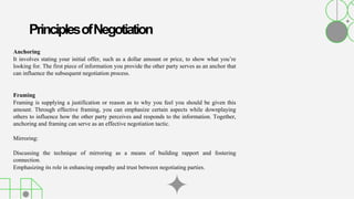 Negotiation skills in workplace to create win win situation | PPTX