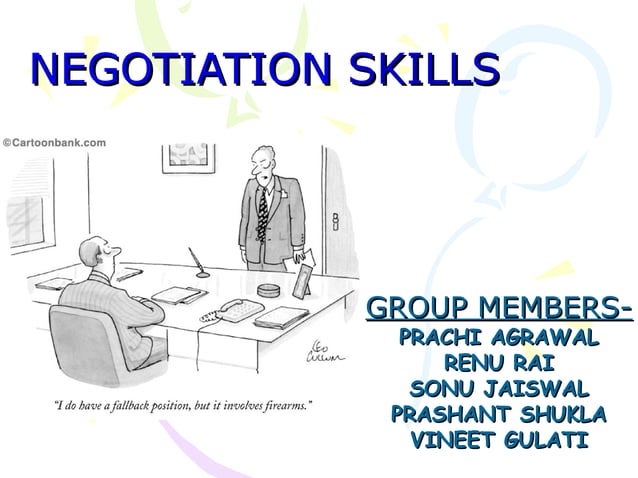 Negotiation skills (2) | PPT
