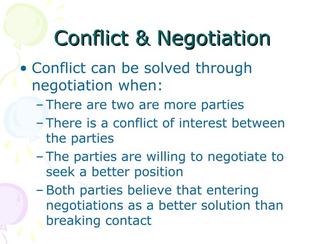 Negotiation skills (2) | PPT