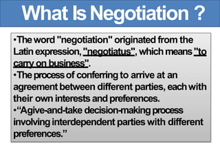 Negotiationskills-converted | PPT