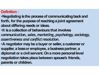 Negotiationskills-converted | PPT