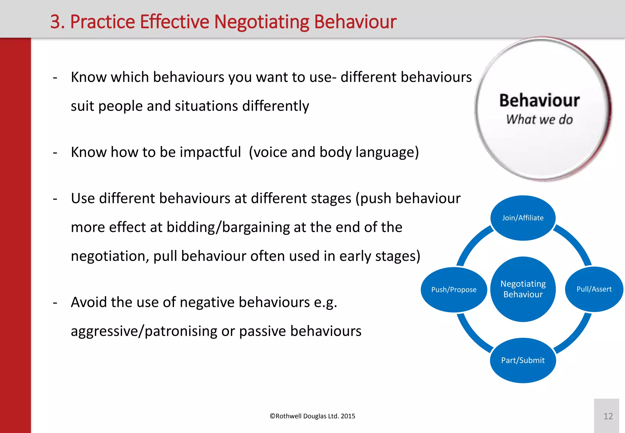Negotiation and Influencing Skills | PPTX