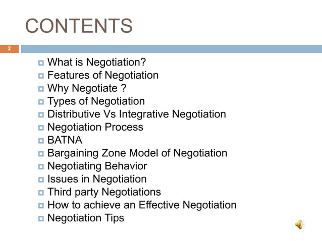 Negotiationskillsppt | PPT
