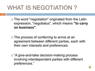 Negotiationskillsppt | PPT