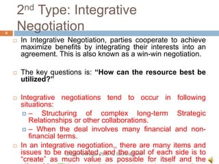 Negotiation skills PPT along with Slideshow audio description note. | PPTX