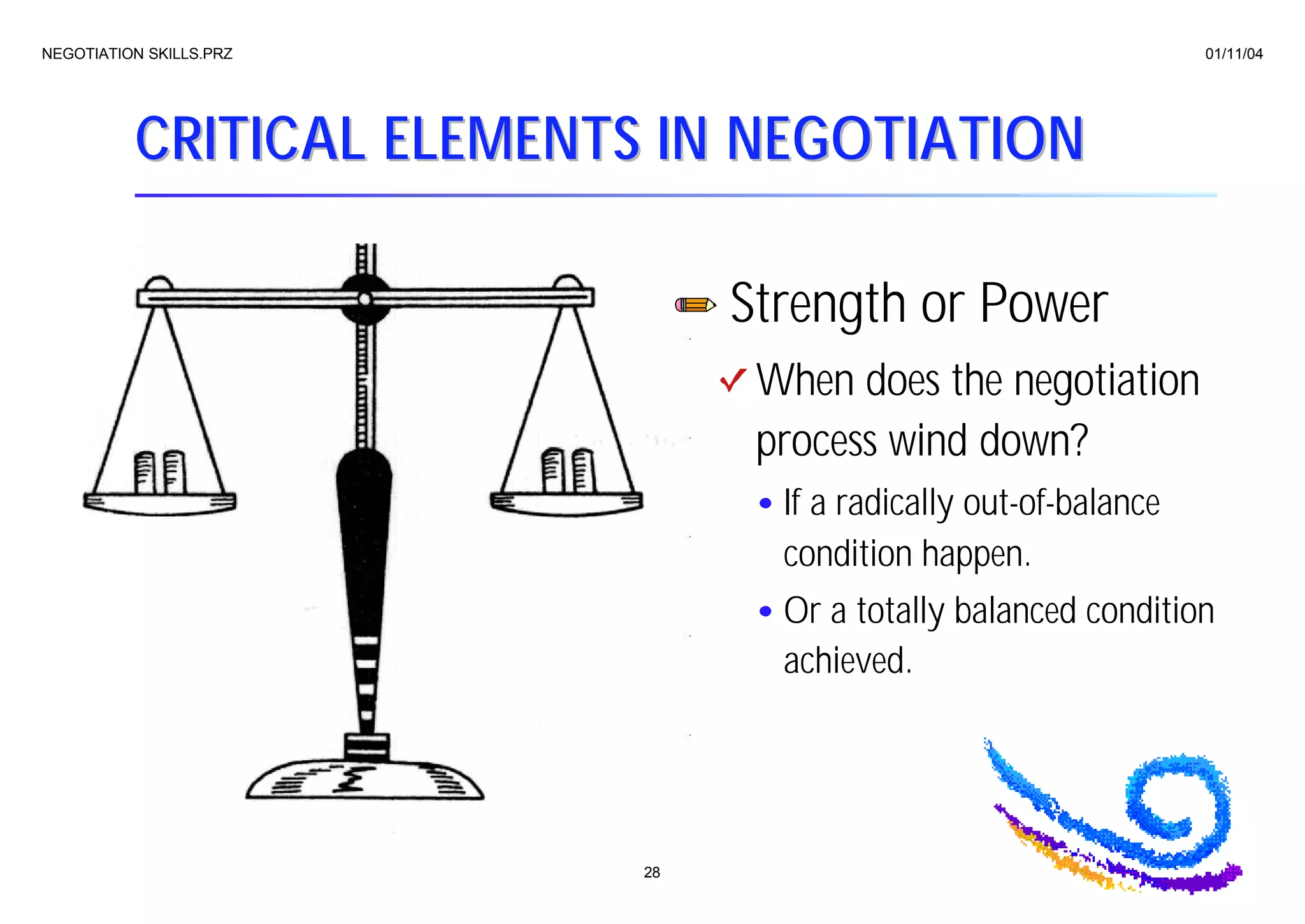 Negotiation skills presentation | PDF