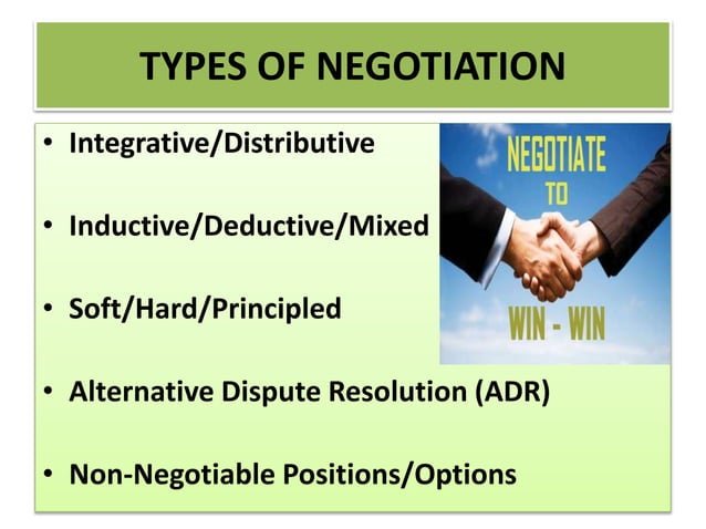 Negotiation skills principles and practice | PPTX | Family and ...