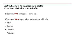 PwC Workshop: ‘Introduction to Negotiation Skills’ | PDF | Business ...