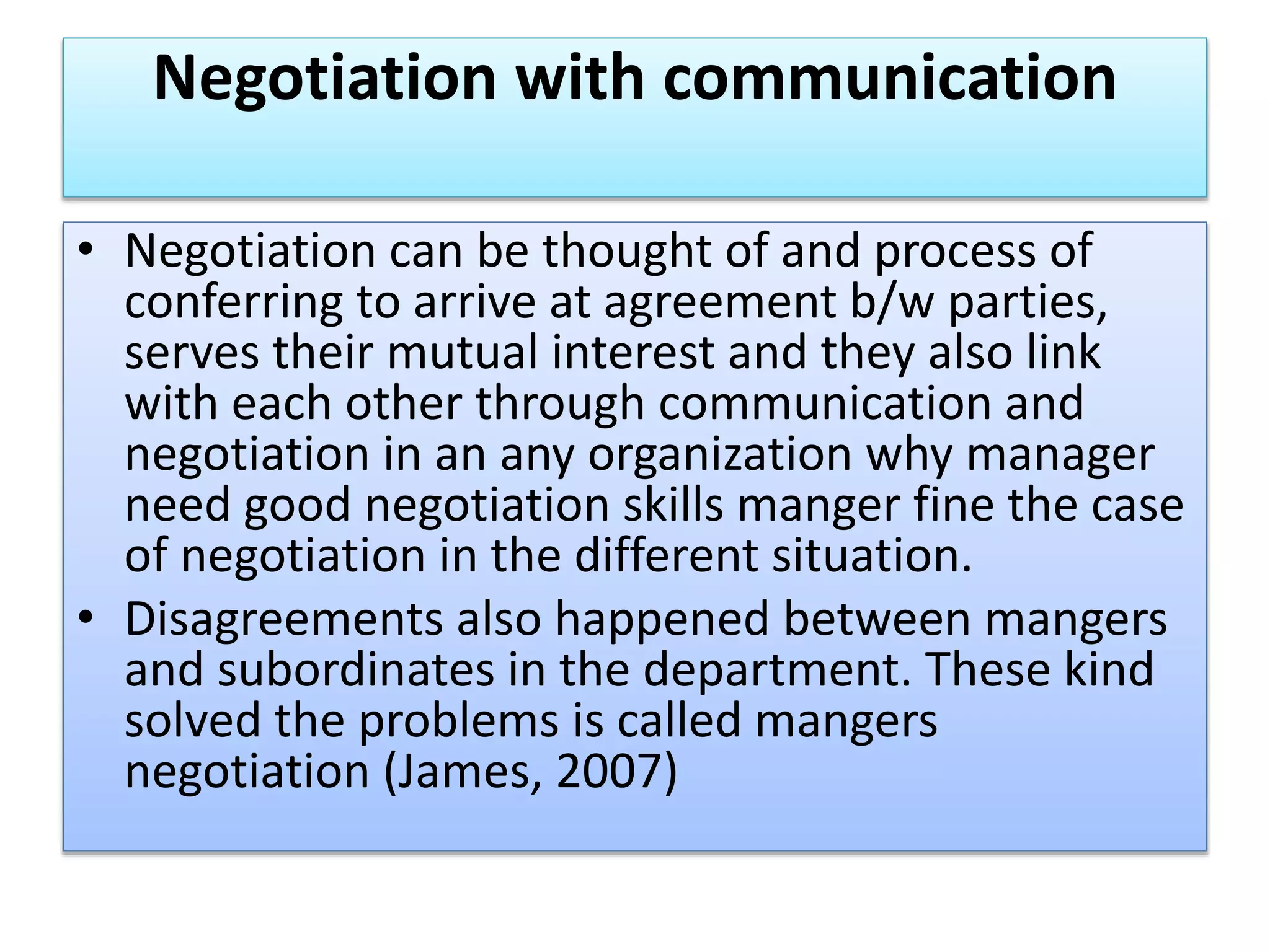 Negotiations | PPTX