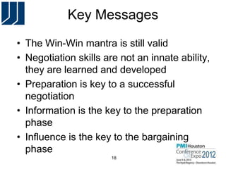 Negotiation Strategies for Project Managers | PPTX