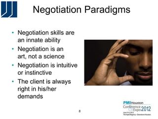 Negotiation Strategies for Project Managers | PPTX