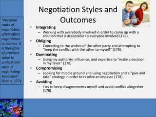Negotiation strategy and tactics | PPTX