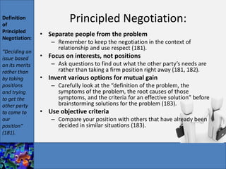 Negotiation strategy and tactics | PPTX
