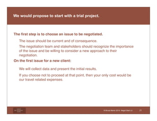 Negotiation Strategies: Using Game Theory and Decision Tree Analysis to Determine An Optimum ...