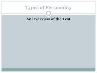Negotiation styles & personality test | PPT