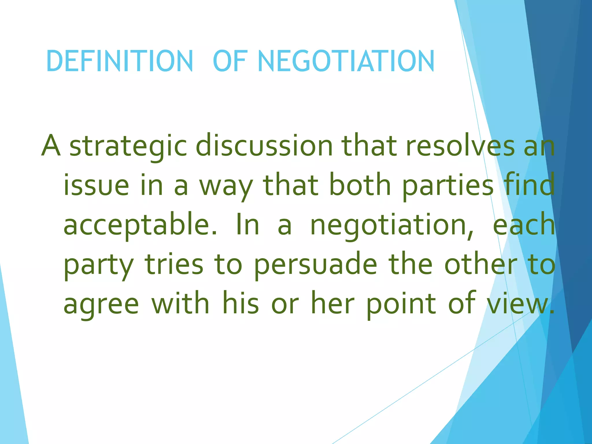 Negotiation Techniques | PPTX