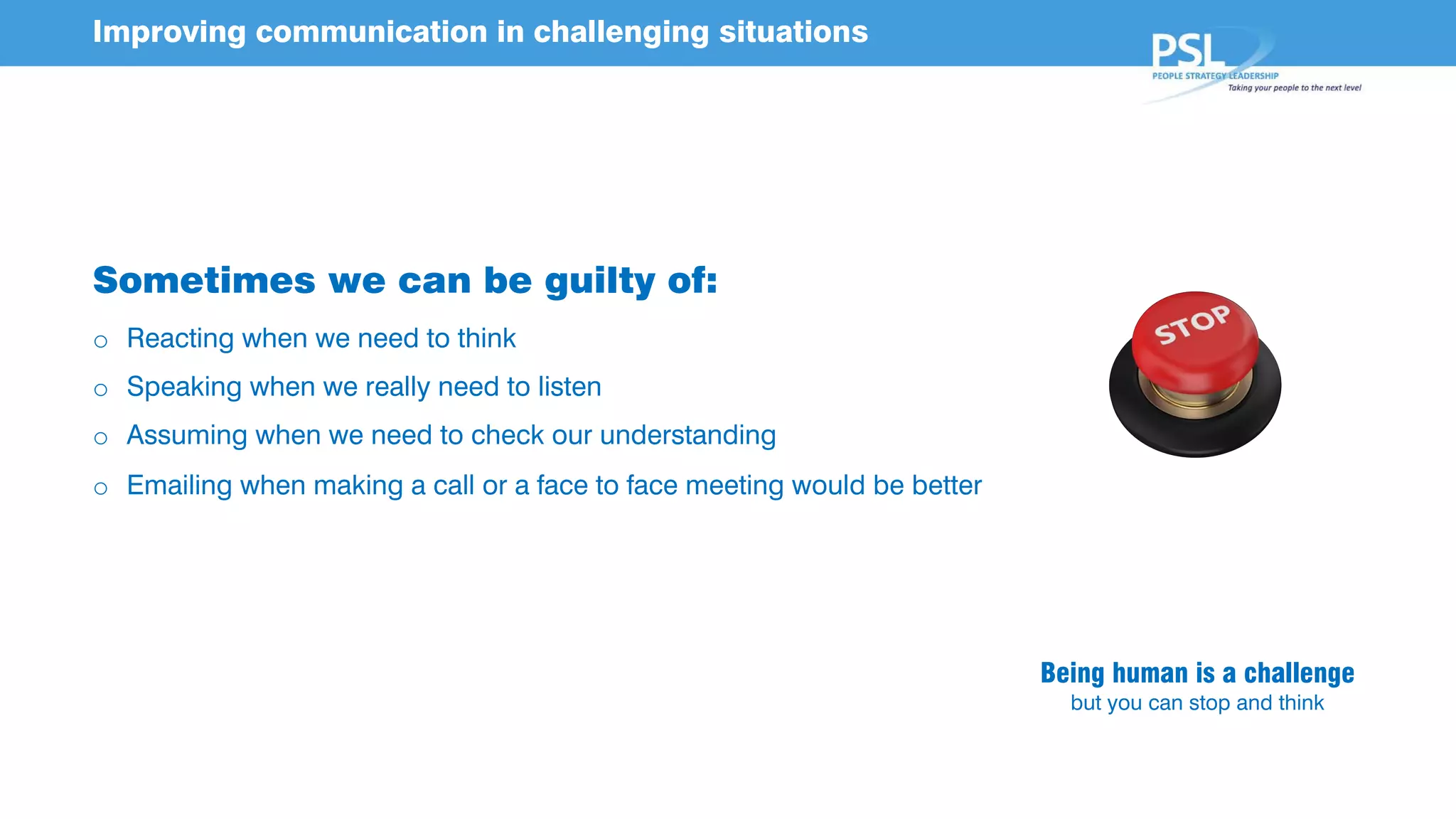 Negotiation training by psl | PPT