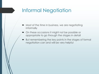 Negotiation (Valley at Work) | PPTX