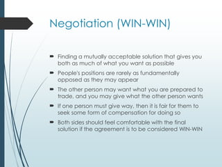 Negotiation (Valley at Work) | PPTX