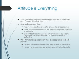 Negotiation (Valley at Work) | PPTX