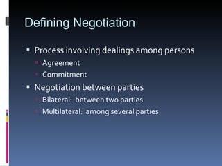Negotiation | PPT