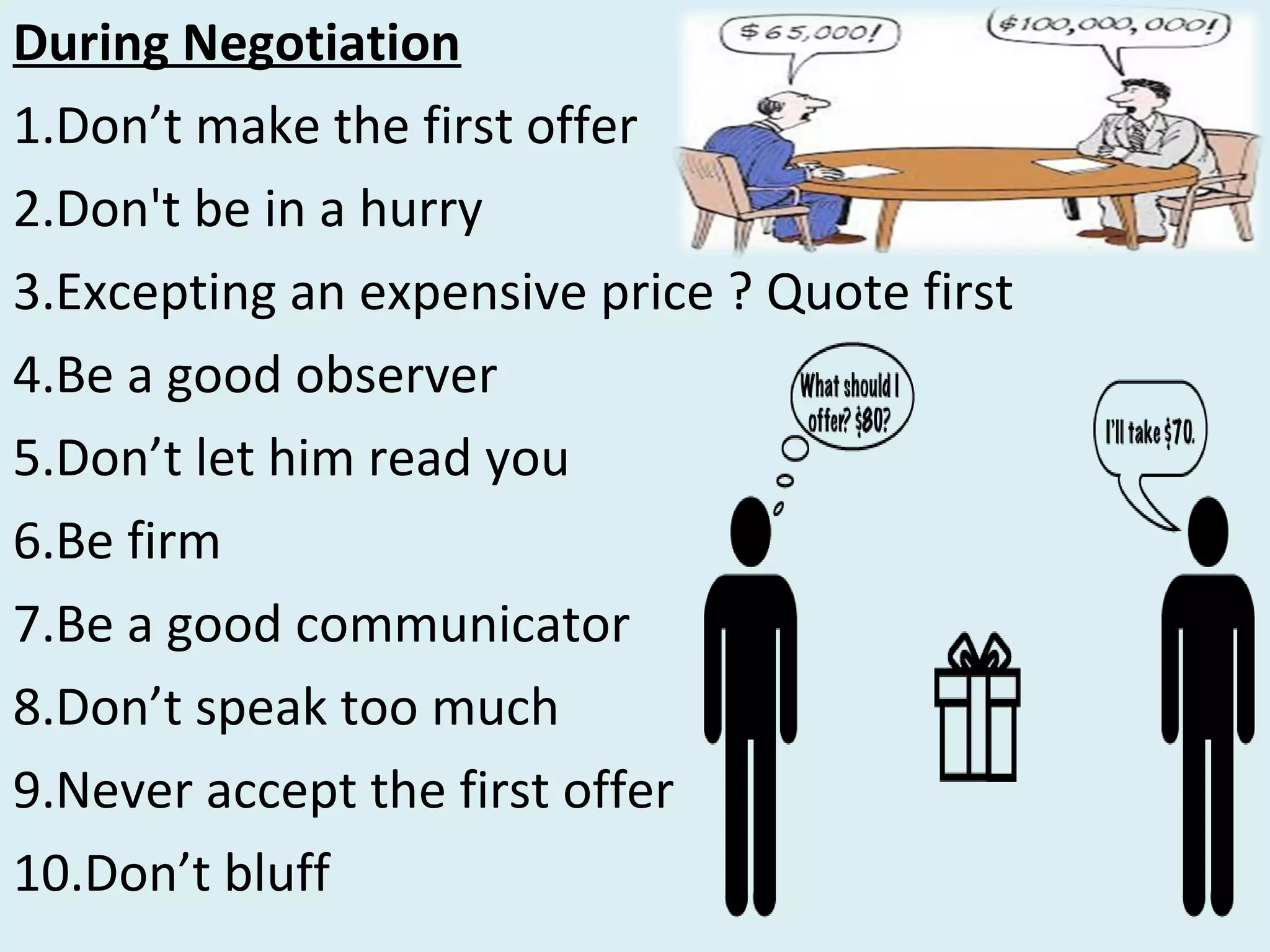 Negotiation with the suppliers | PPT