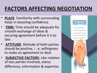 Negotiation with the suppliers | PPT | Business | Business and Finance