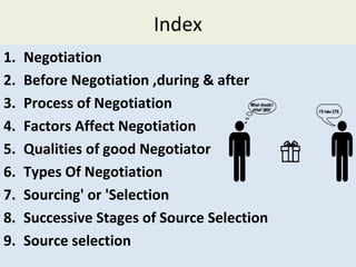 Negotiation with the suppliers | PPT | Business | Business and Finance