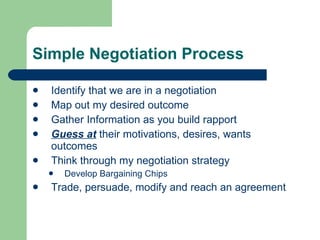 Negotiation Tips and Tricks | PPT