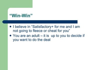 Negotiation Tips and Tricks | PPT