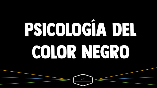 psicologia del color negro | PDF | Arts and Crafts | Hobbies & Interests