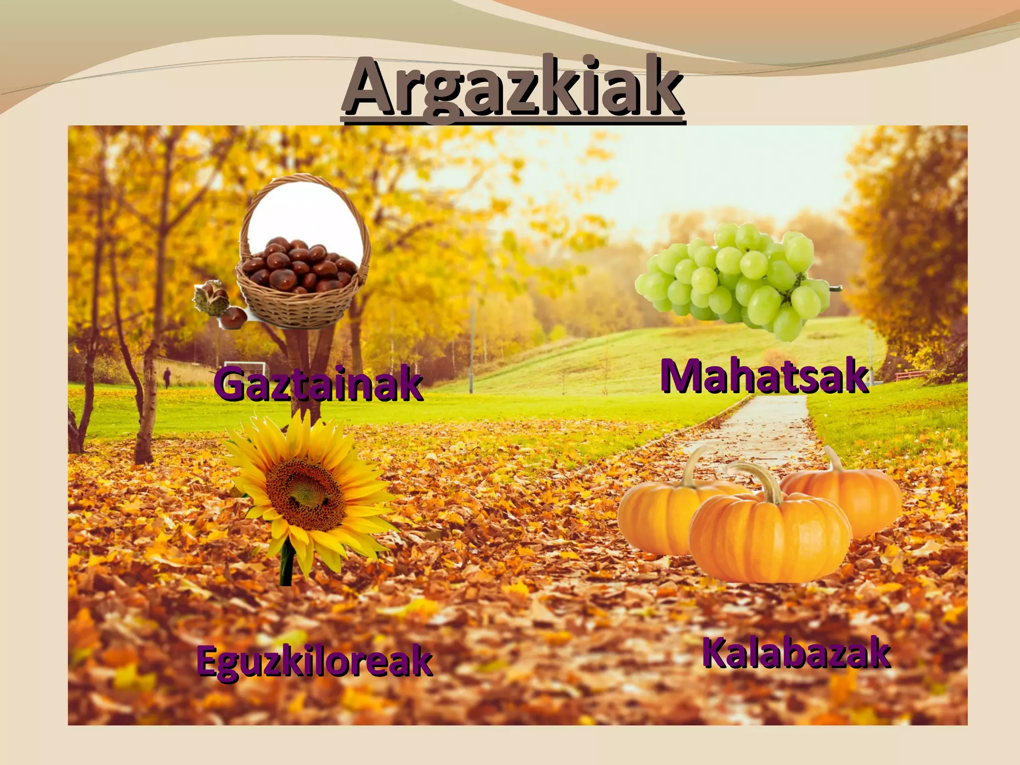 Negua eta udazkena | PPT