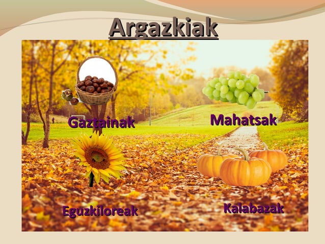 Negua eta udazkena | PPT