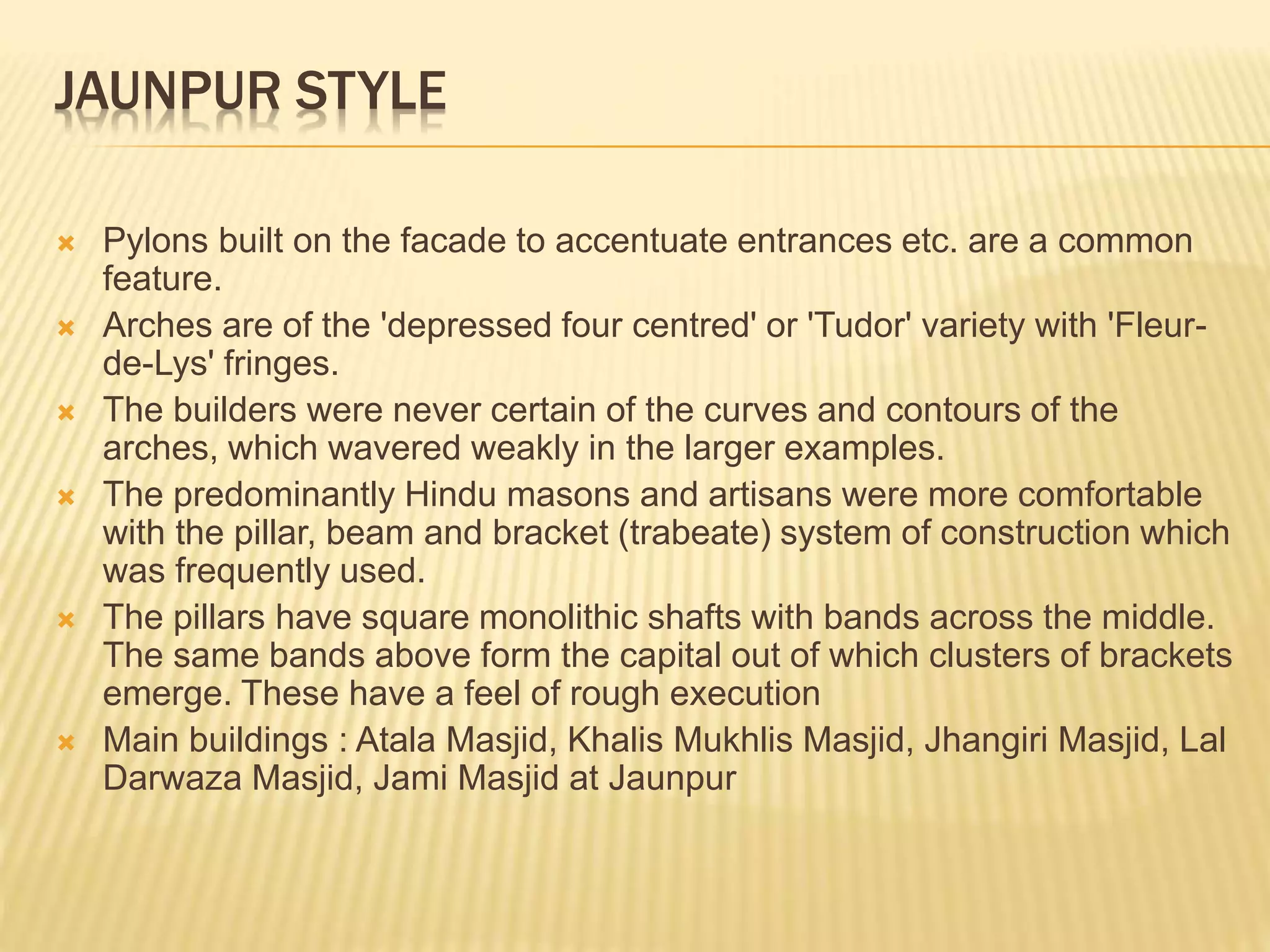 Provincial style of architecture | PPTX