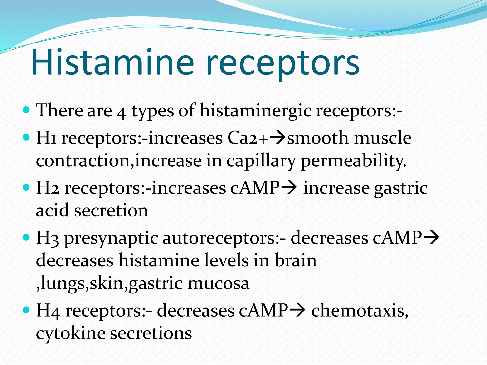 histamine ppt by Dr. TAUSEEF HAIDER | PPTX
