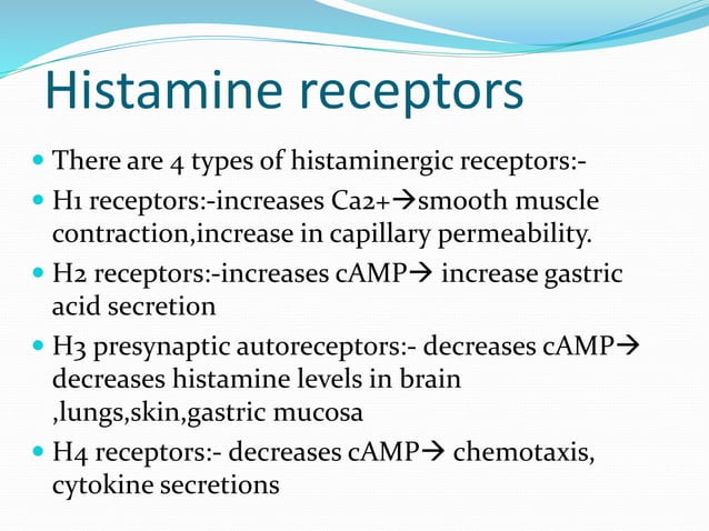 histamine ppt by Dr. TAUSEEF HAIDER | PPTX | Allergies | Diseases and ...