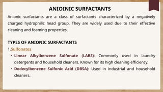 Cosmetics surfactants, emollients, rheology modifierspptx | PPTX