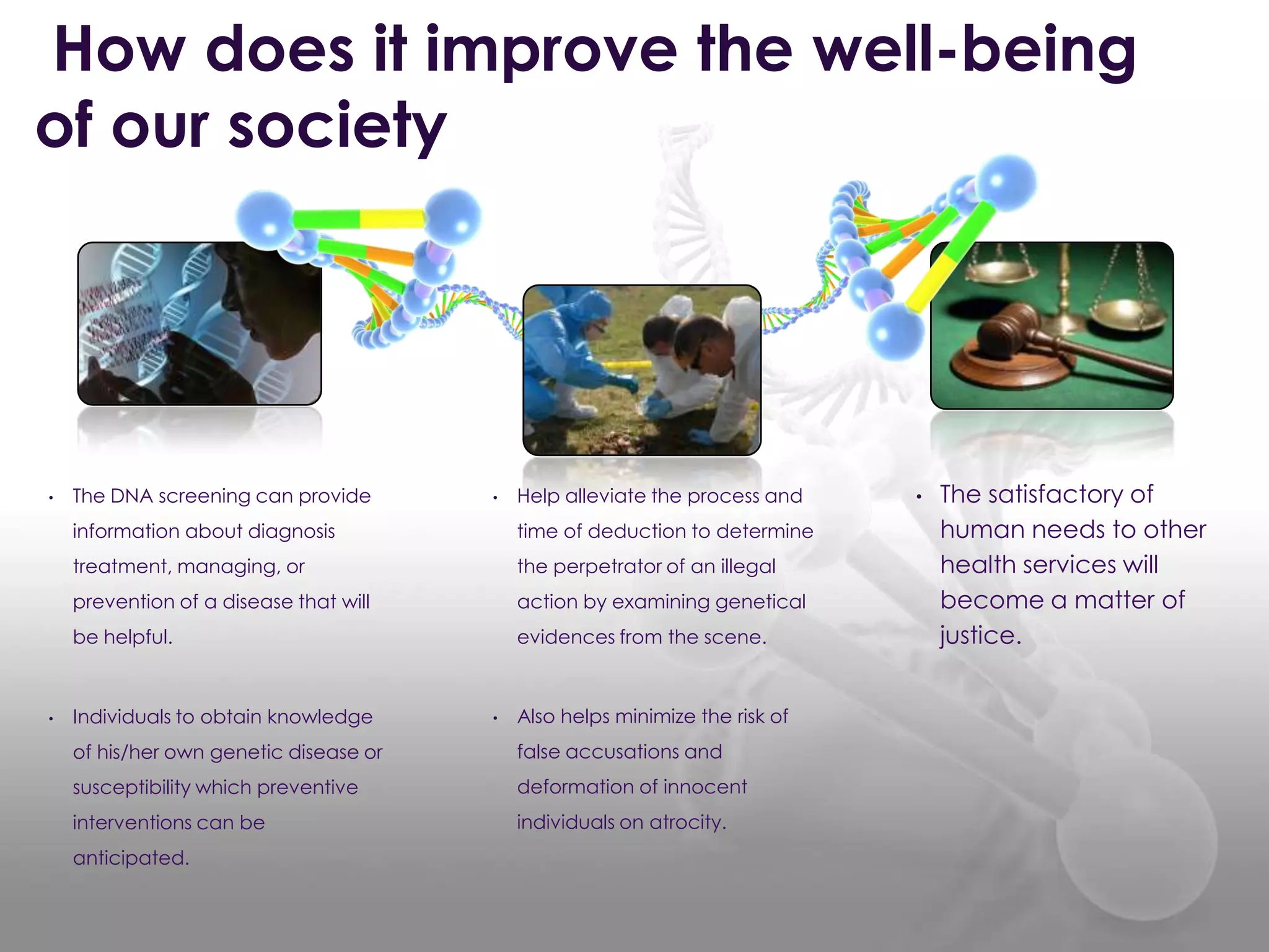 Neha dna screening | PPT