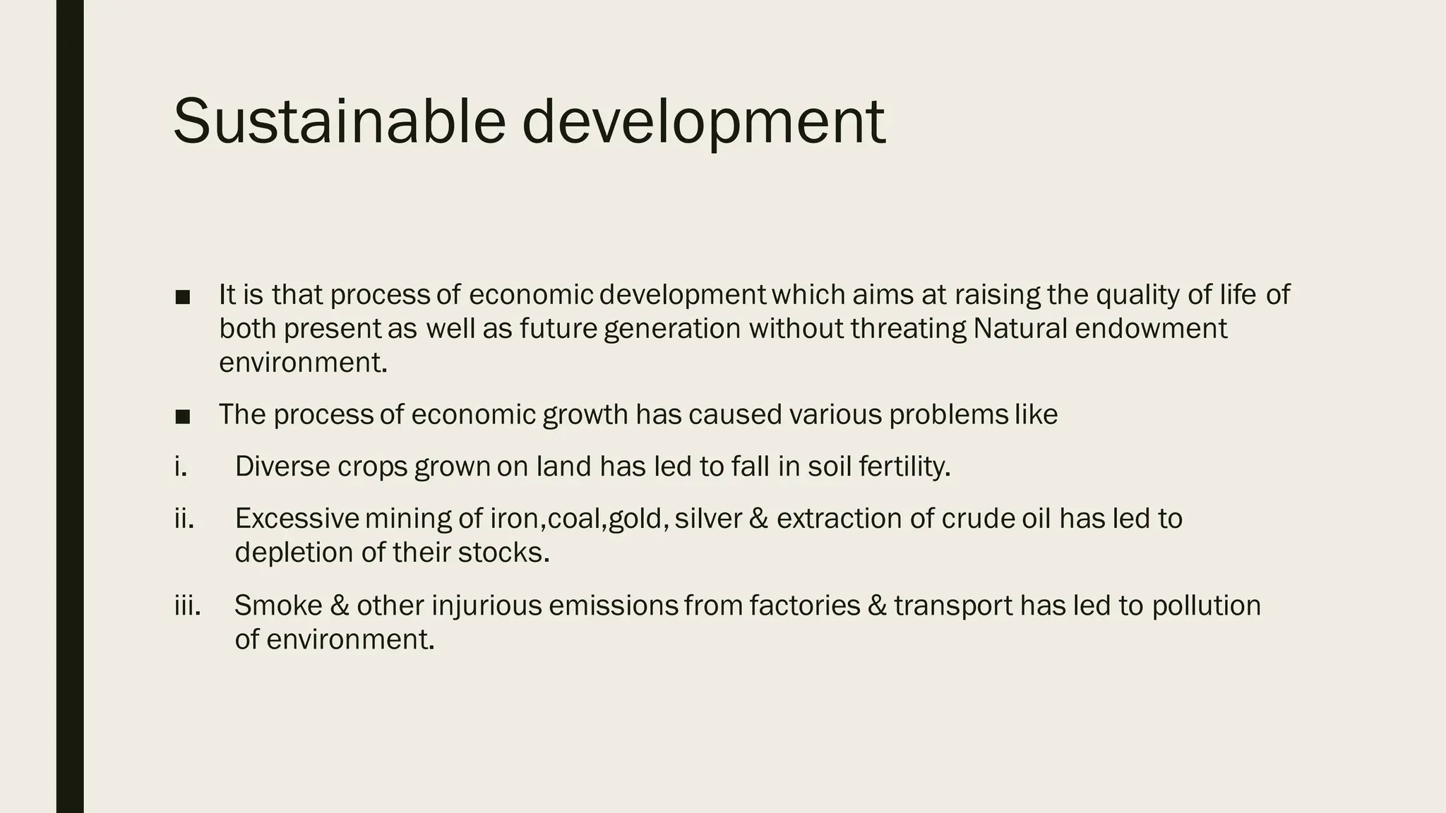 Sustainable development pdf for students | PPT