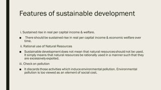 Sustainable development pdf for students | PPT