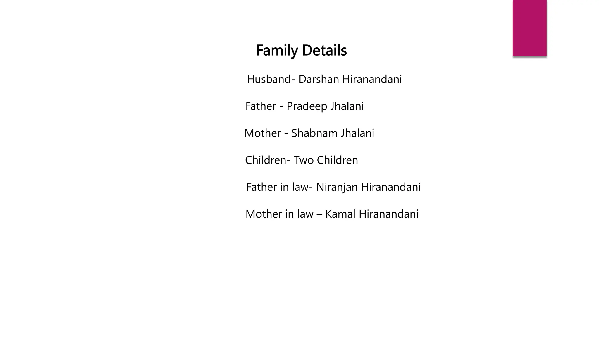 Neha Jhalani Hiranandani: A Guide to Her Life and Career | PPTX