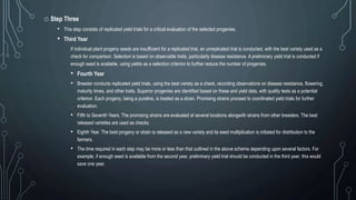 Pureline and Mass selection methods of plant breeding | PPTX