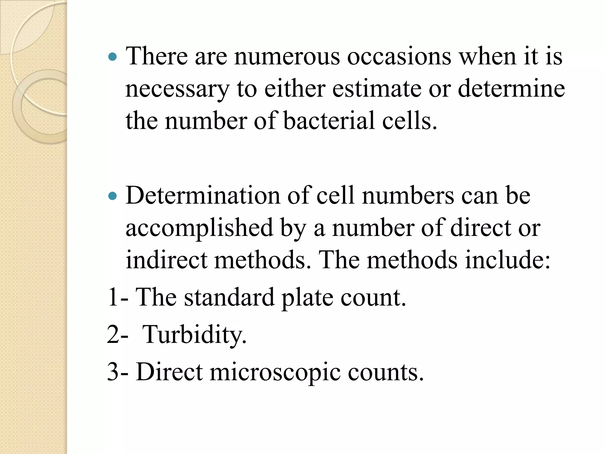 Nehal bacterial enumeration | PPTX
