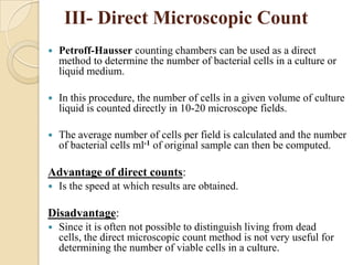 Nehal bacterial enumeration | PPTX