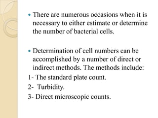 Nehal bacterial enumeration | PPTX