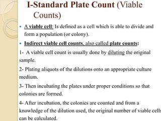 Nehal bacterial enumeration | PPTX