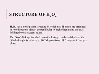 HYDROGEN PEROXIDE | PPTX